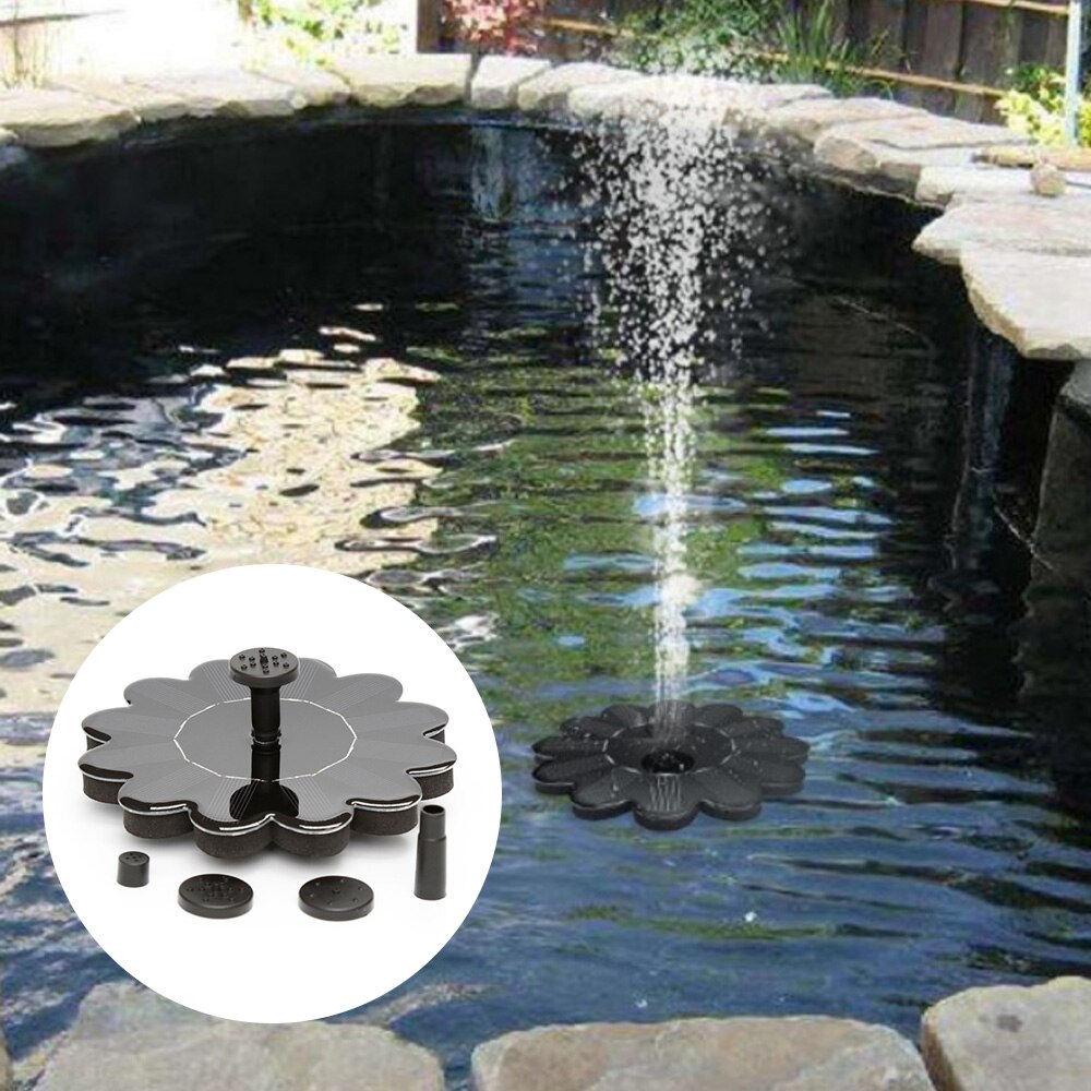 Outdoor Zonne-energie Fontein Pool Lake Vijver Min... – Grandado