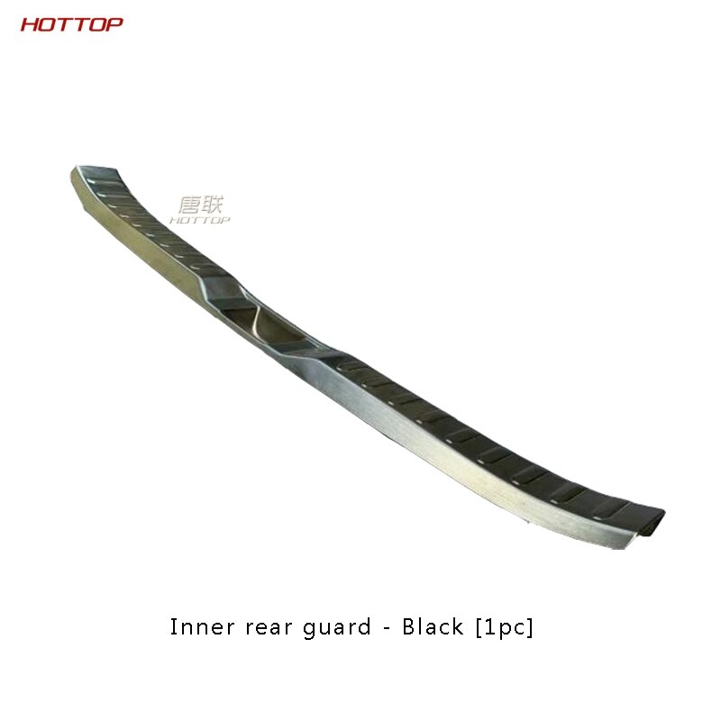 Stainless Built-in Rear Bumper Sill Carbon fiber I... – Grandado