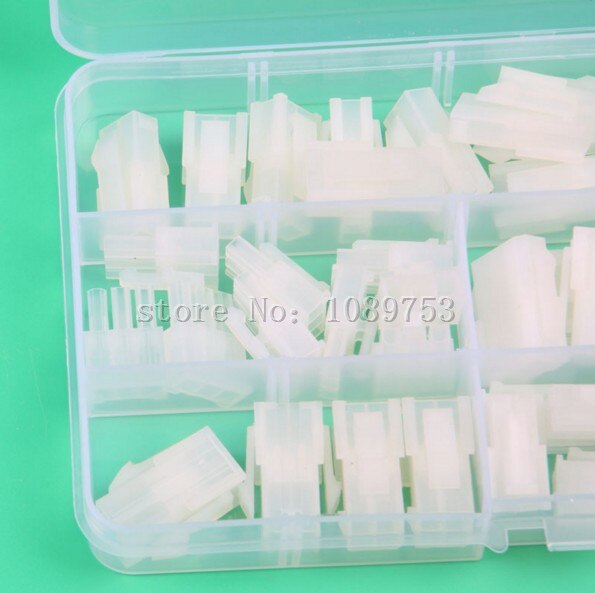 Juego de 25 piezas de conectores de cable de 2 pines, 3p, 4 pines, 4 ...