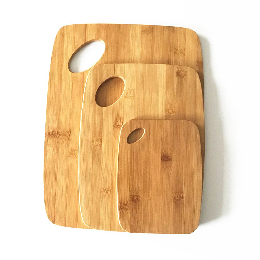 3-Piece Bamboo Cutting Board Set – Vicedeal