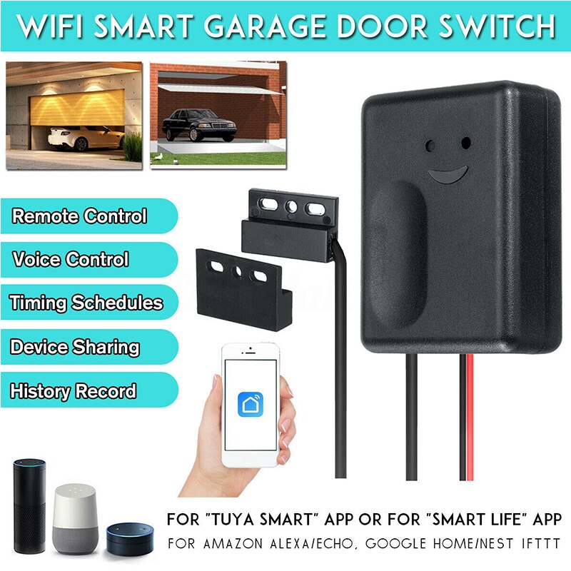 WiFi Smart Garage Door 2.4GHz Switch APP Voice Rem... – Vicedeal