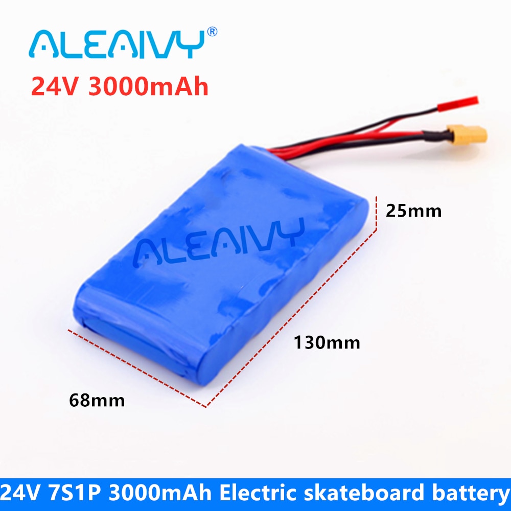 24V 3Ah 7S1P 25.2V 29.4V 3000mAh Lithium-ion Batte... – Grandado