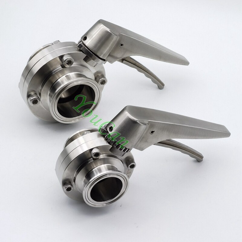 Sanitary SS304 1-1/2 inch OD 38MM Tri Clamp Butter... – Vicedeal