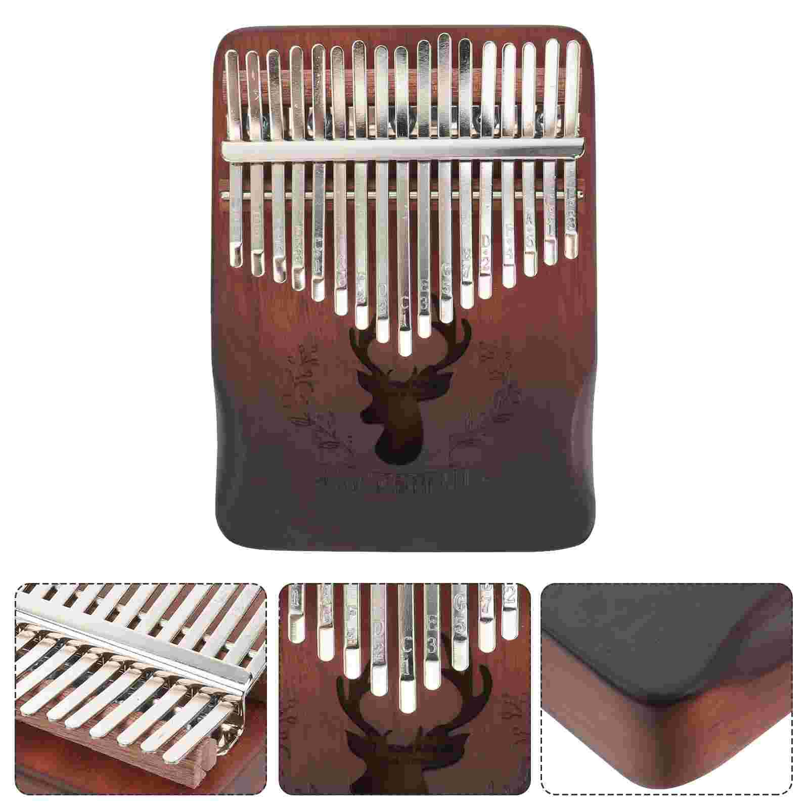 1 Set 17 Keys Thumb Piano 17 Keys Finger Piano Ins... – Grandado