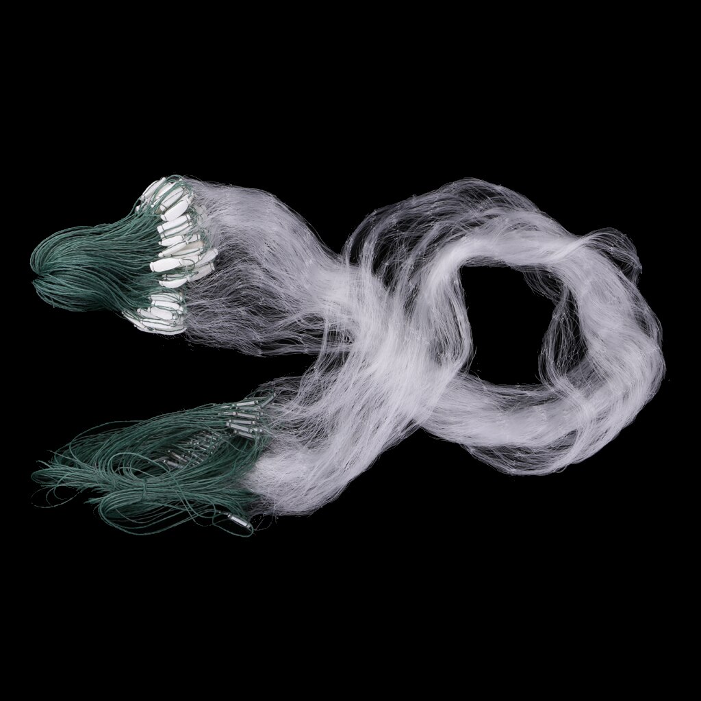 25m 1 Layers Fishing Gill Net Casting Seine Net wi... – Grandado