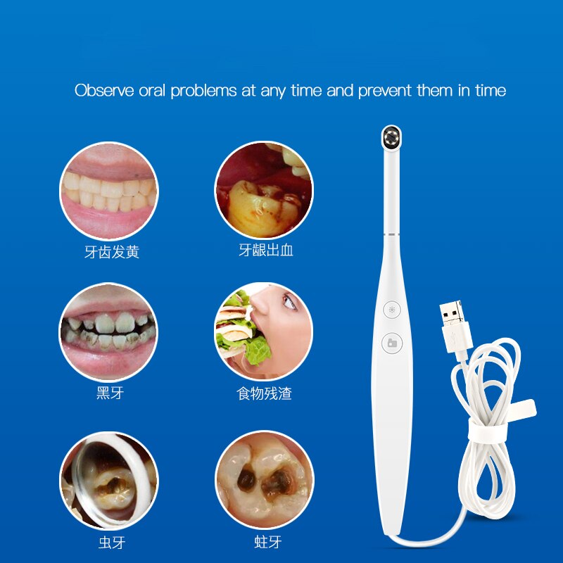 Intraoral Dental Camera Endoscope 6LED USB Micro-c... – Grandado