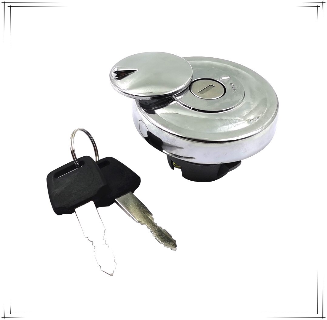 Motorcycle Fuel Petrol Gas Tank Cap Cover Lock Set... – Grandado