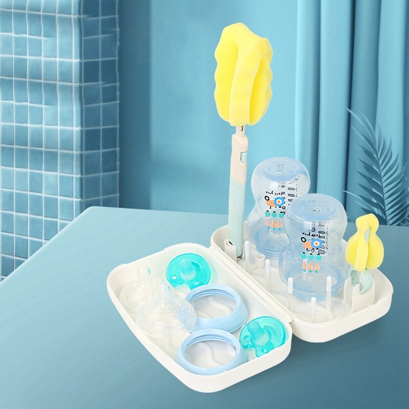 Portable Feeding Bottle Cleaning and Draining Set ... – Grandado