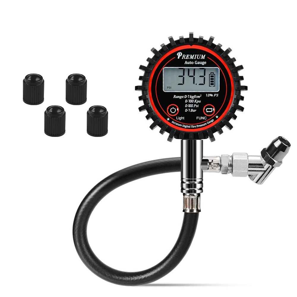 100PSI LCD Digital Automobil Reifen Luft Manometer... – Vicedeal