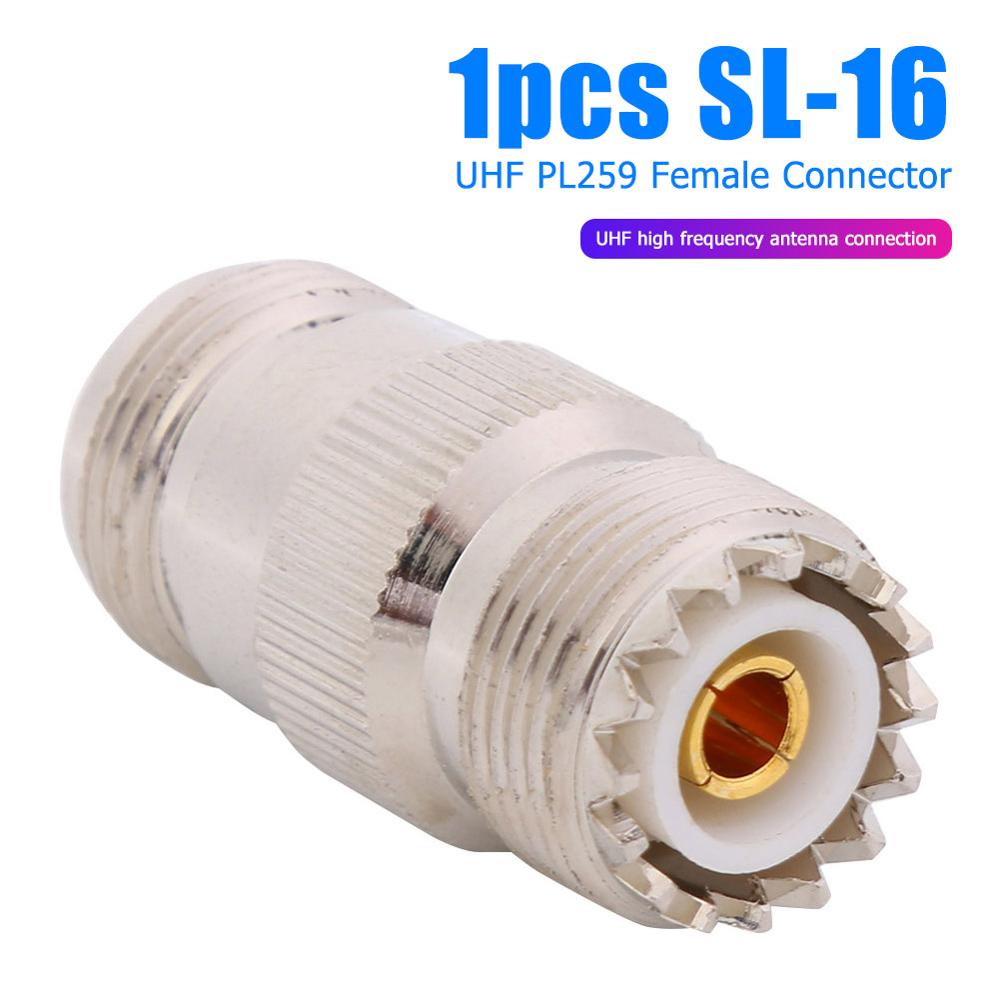 N Type L16 Male Plug to UHF SL-16 PL259 Female RF ... – Grandado