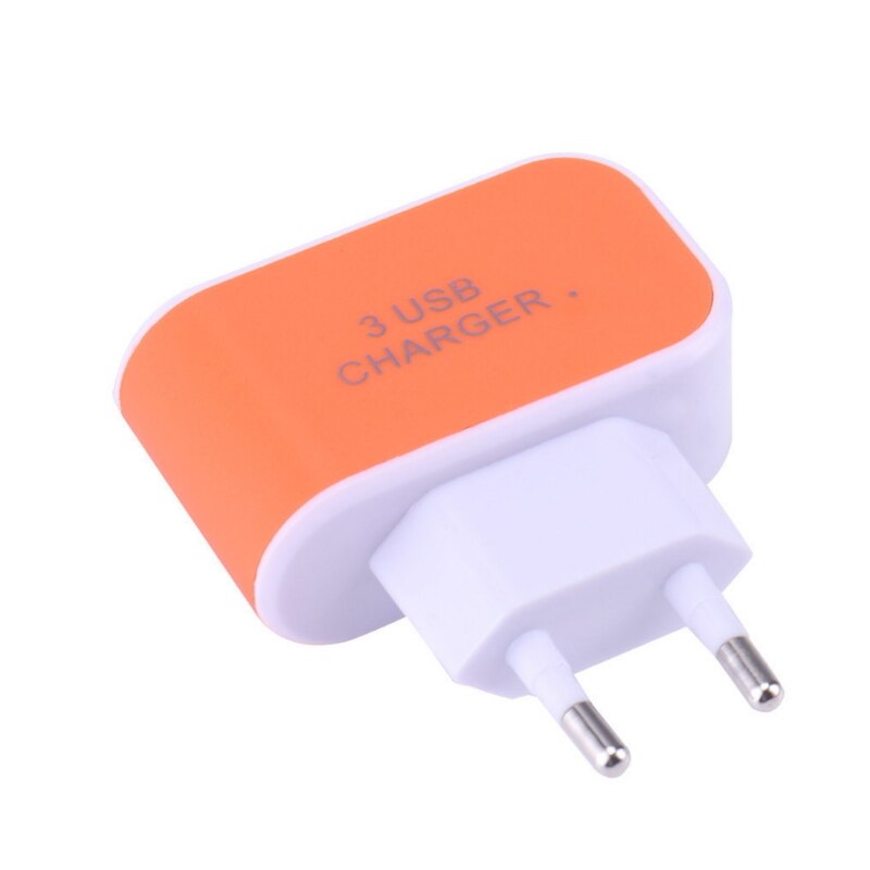 Universel 3.1a 3 port usb væg hjem rejse ac hurtig... – Grandado