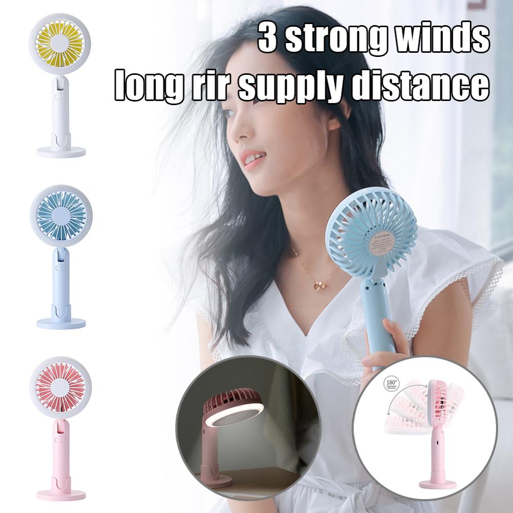 Mini Handheld Fan USB Rechargeable Handheld Desk F... – Vicedeal