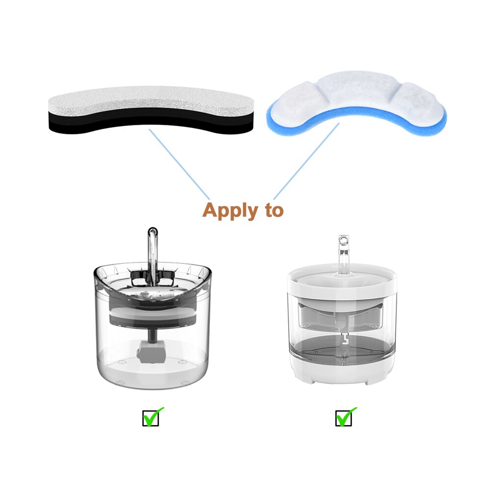 Cat Water Fountain Filter Charcoal Filter For Pet ... – Vicedeal
