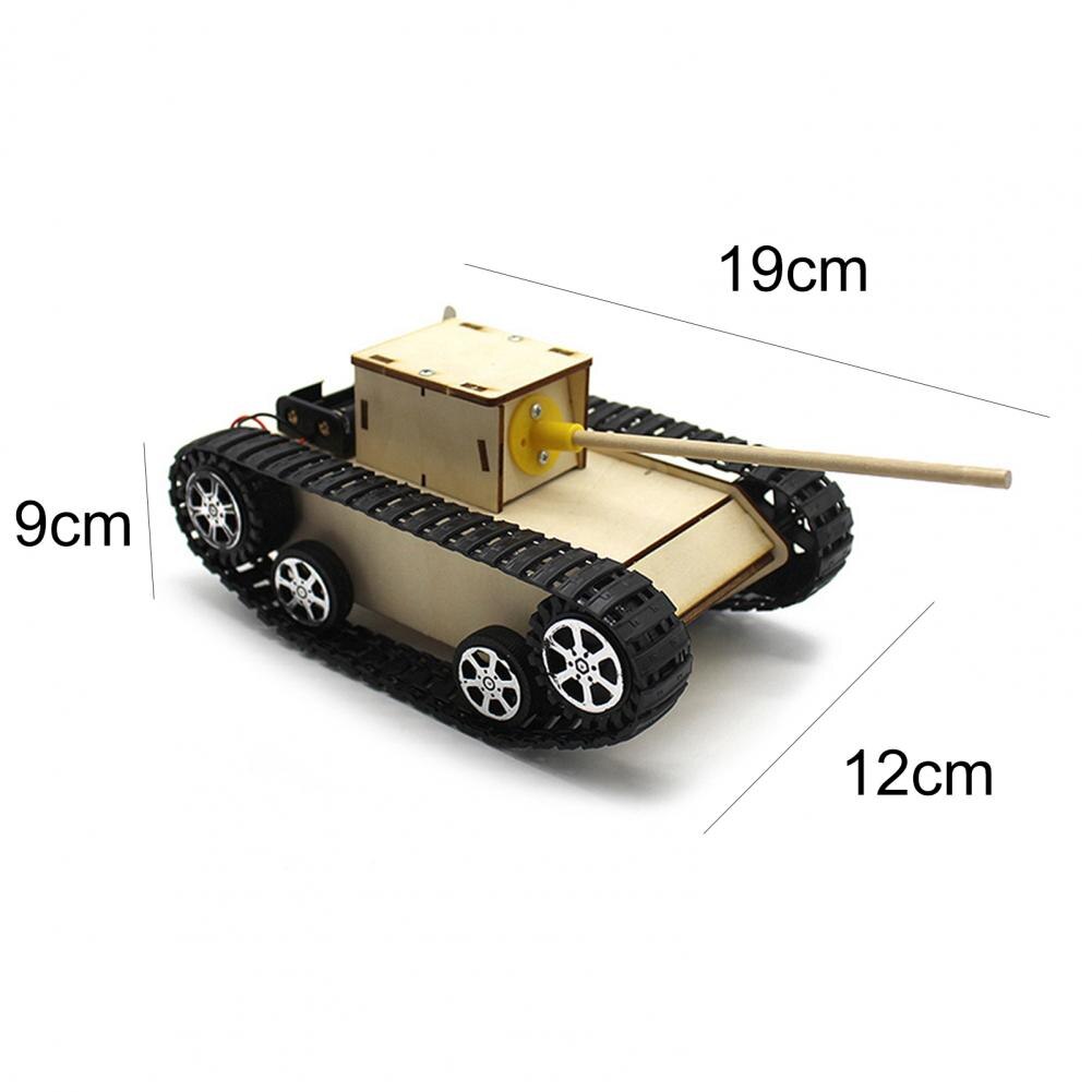 Tank Stem Toy DIY Educational Wood Science Hand-Ma... – Grandado