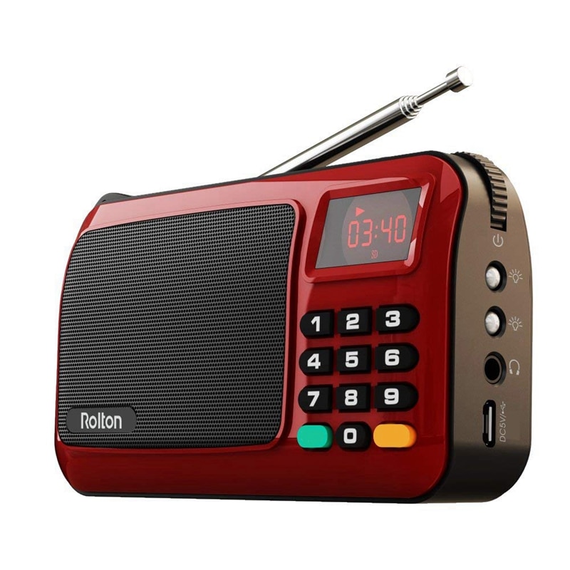 Rolton W405 Draagbare Mini Fm Radio Speaker Music ... – Grandado