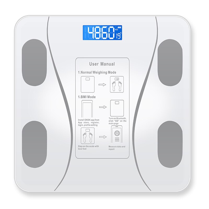 Bluetooth Weight Scale Fat Smart Electronic BMI Co... – Vicedeal