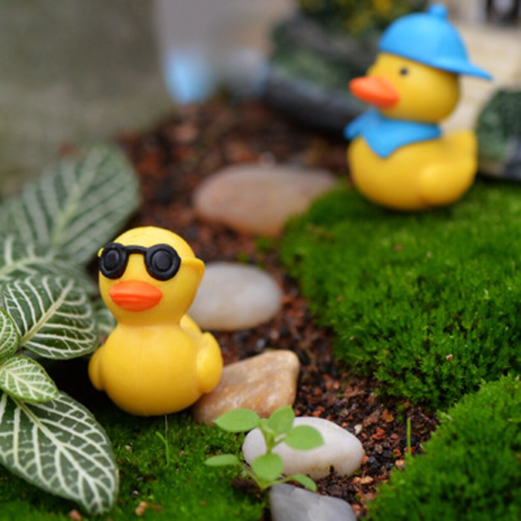 10 Pcs Mooie Hars Planten Eend Leuke Micro Landsch... – Grandado