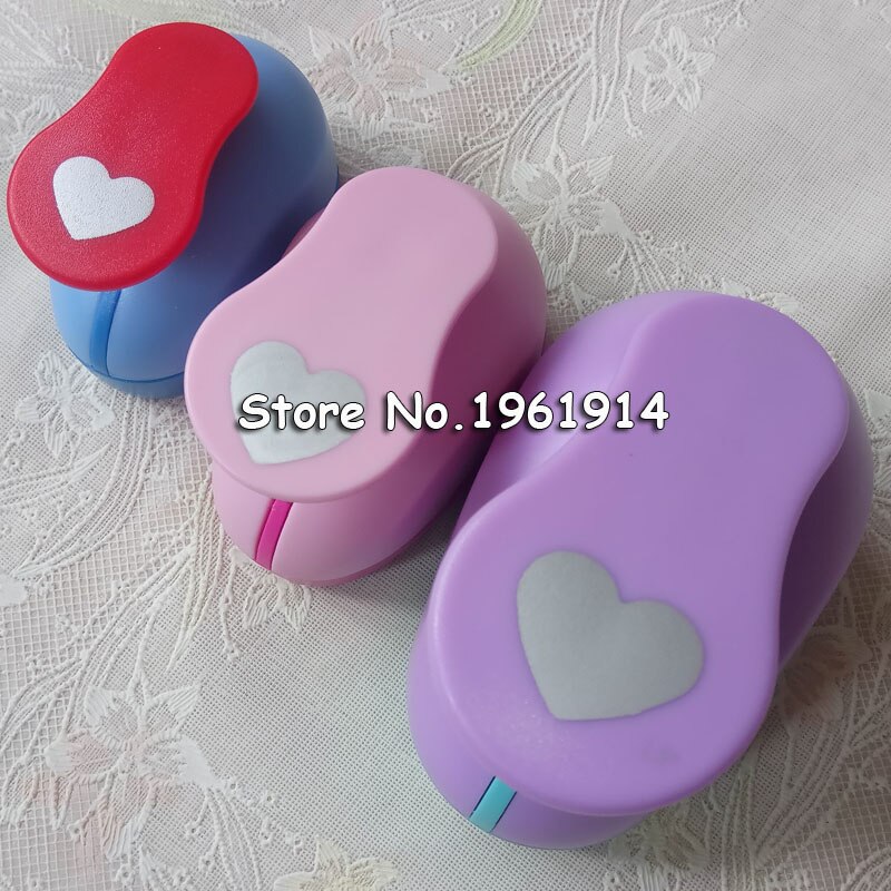 3pcs(5.0cm,2.5cm,1.6cm) heart shape craft punch se... – Vicedeal