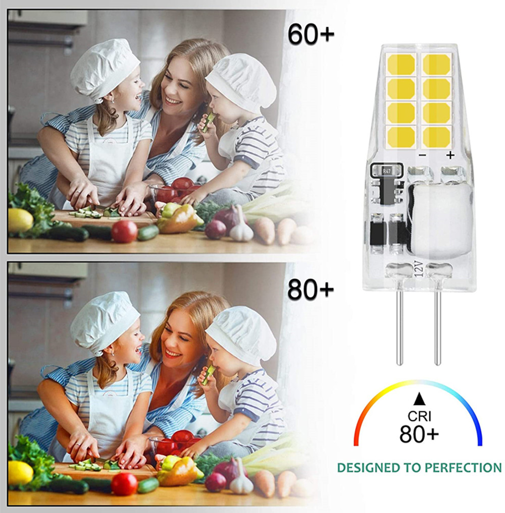 G4 LED-lampe 2W AC DC 12V SMD2835 16Leds Scheinwer... – Grandado