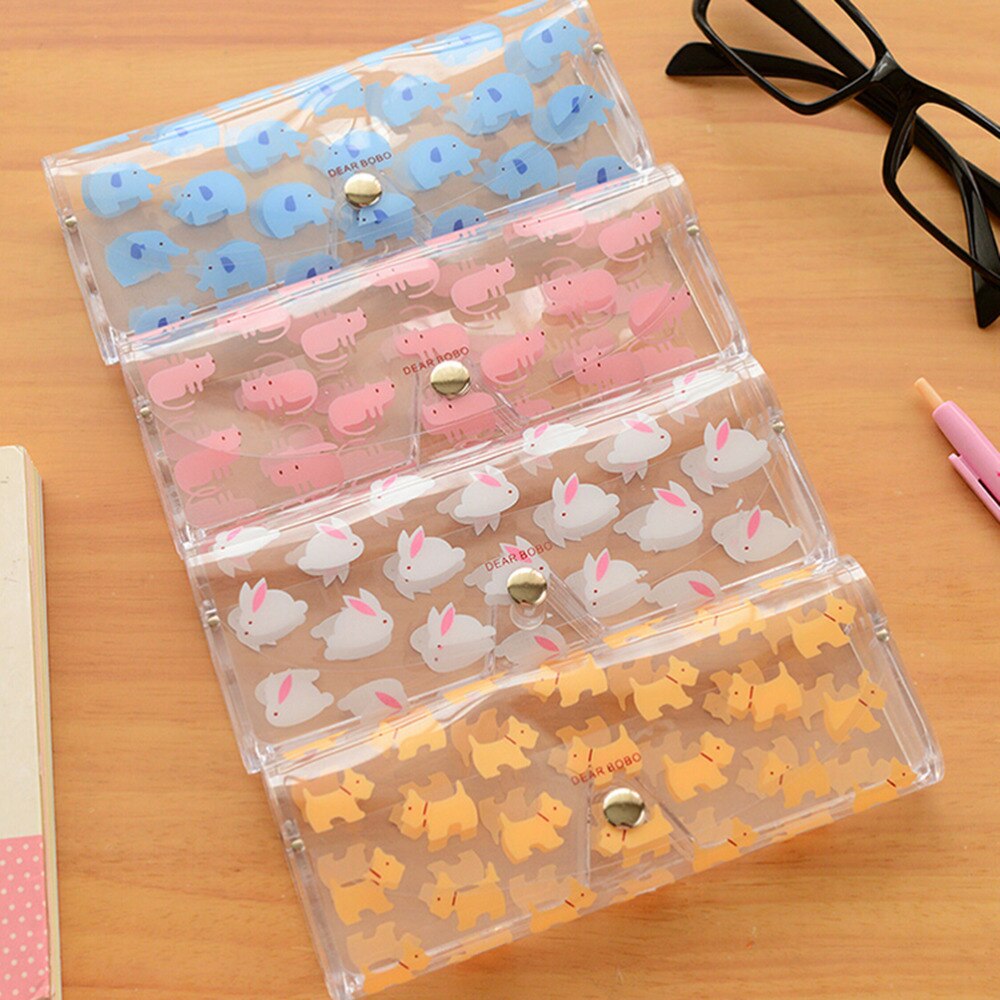 1Pcs Cute Girl's Transparent Glasses Case Kawaii C... – Vicedeal