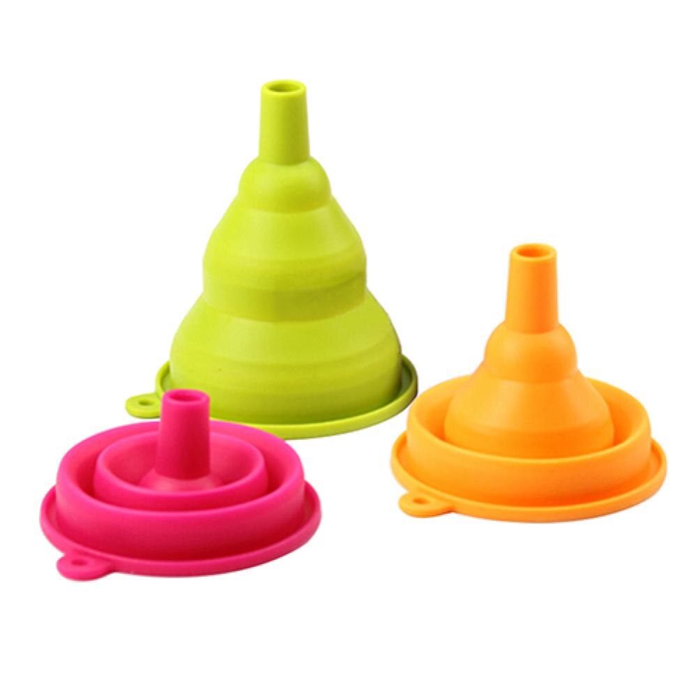 Mini Silicone Retractable Funnel Portable Funnel H... – Vicedeal