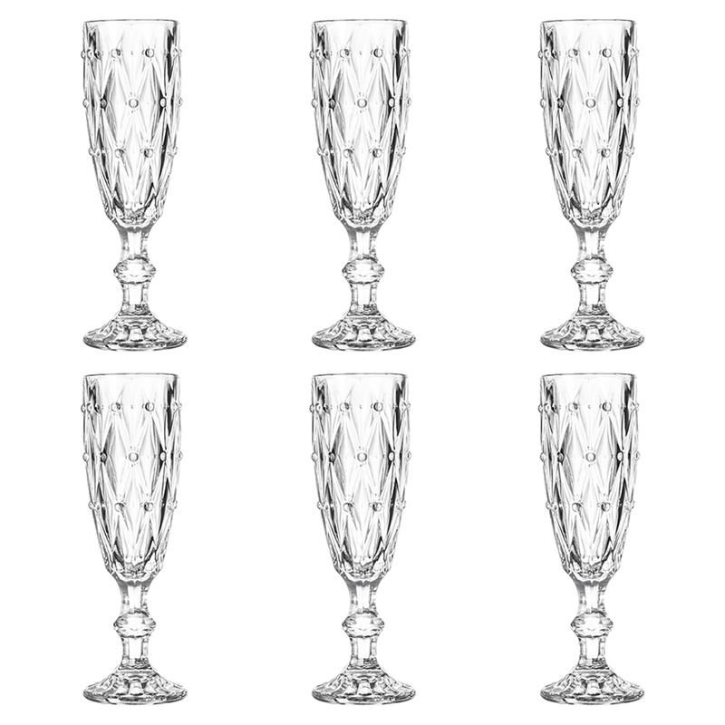 Retro Wine Cups Glass Cups Transparent Beverage Cu... – Grandado