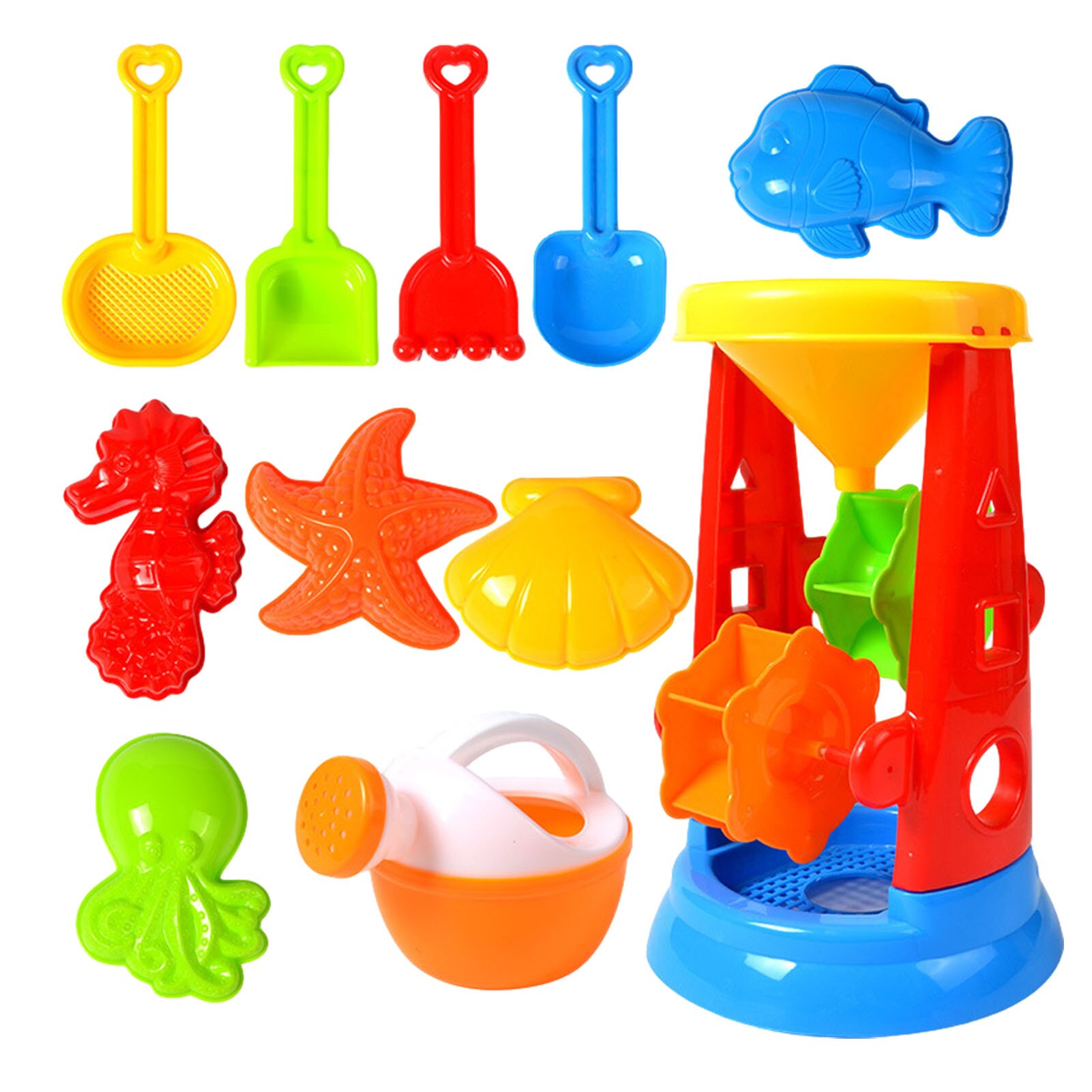 10/11PCS Random Color Summer Kids Sand Beach Toys ... – Vicedeal