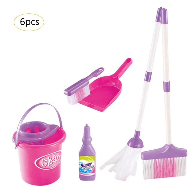 Pretend Mopping Bucket Toy Simulation Mini Cleanin... – Grandado