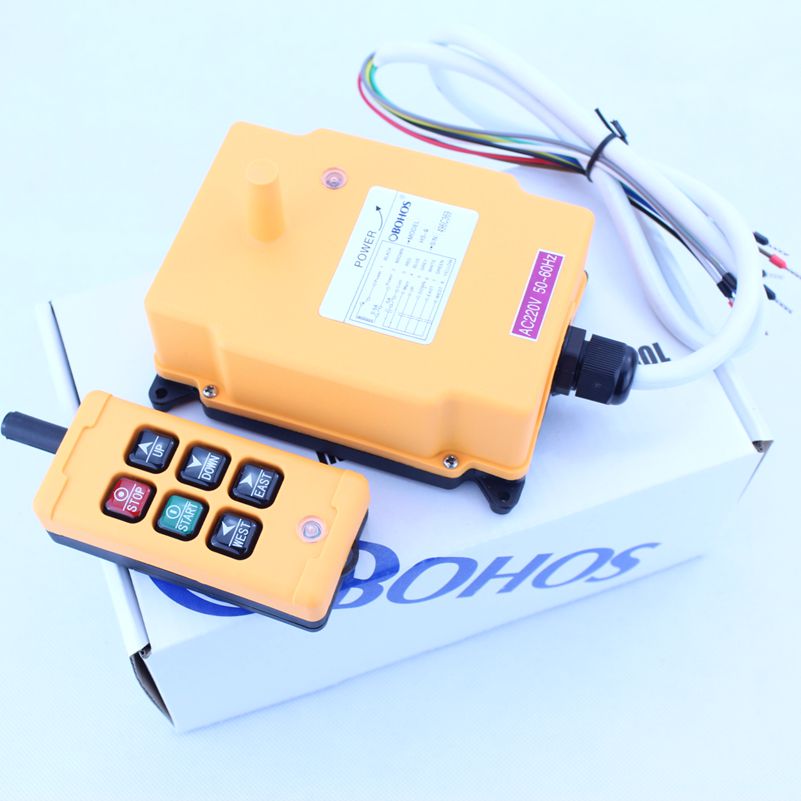 HS-6 Hoist crane remote control wireless radio Uti... – Vicedeal