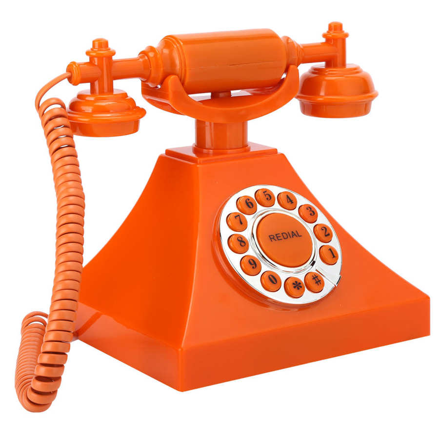 Vintage Retro Landline Telephone Desktop Corded Or... – Vicedeal