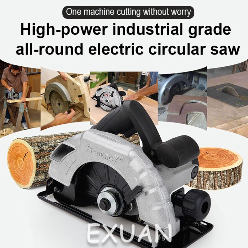 Electric circular saw 7-inch electric saws wood cu... – Grandado