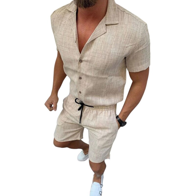 Ropa de verano para hombre, conjuntos de 2 piezas,... – Grandado