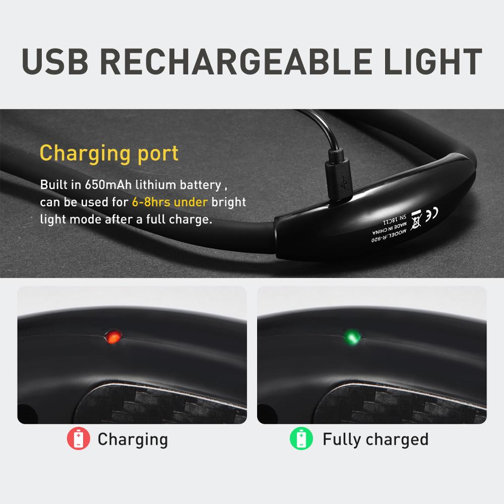 LITOM Hand-Free Neck Light LED Rechargeable Book L... – Grandado