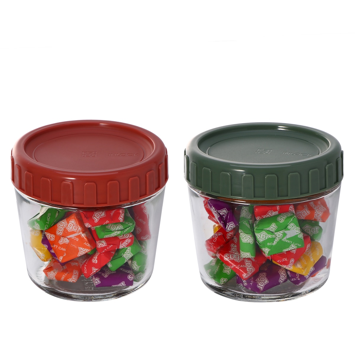 1 Set 2pcs Glass Sealed Storage Can Bird's Nest Cu... – Vicedeal