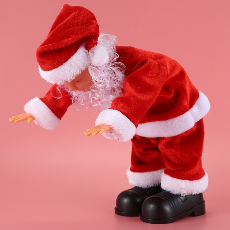 Electric Santa Claus Somersault Stunt Toy Music Wa... – Grandado