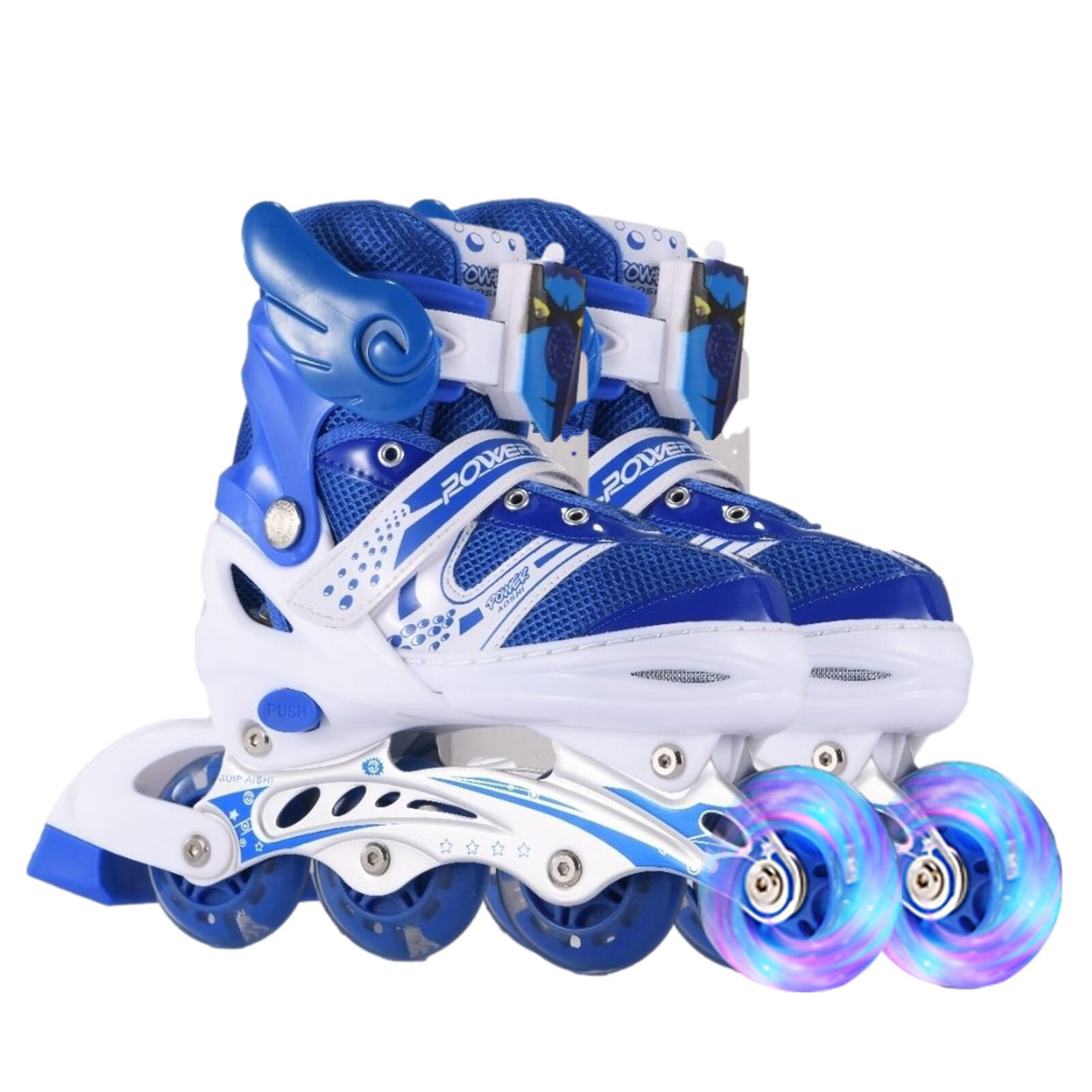 Full Flash Roller Skates Children Boys And Girls I... – Grandado
