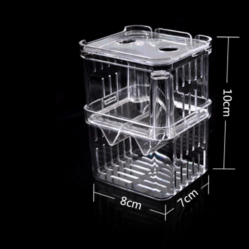 Acrylic Isolation Box Fish and Shrimp Breeding Box... – Vicedeal