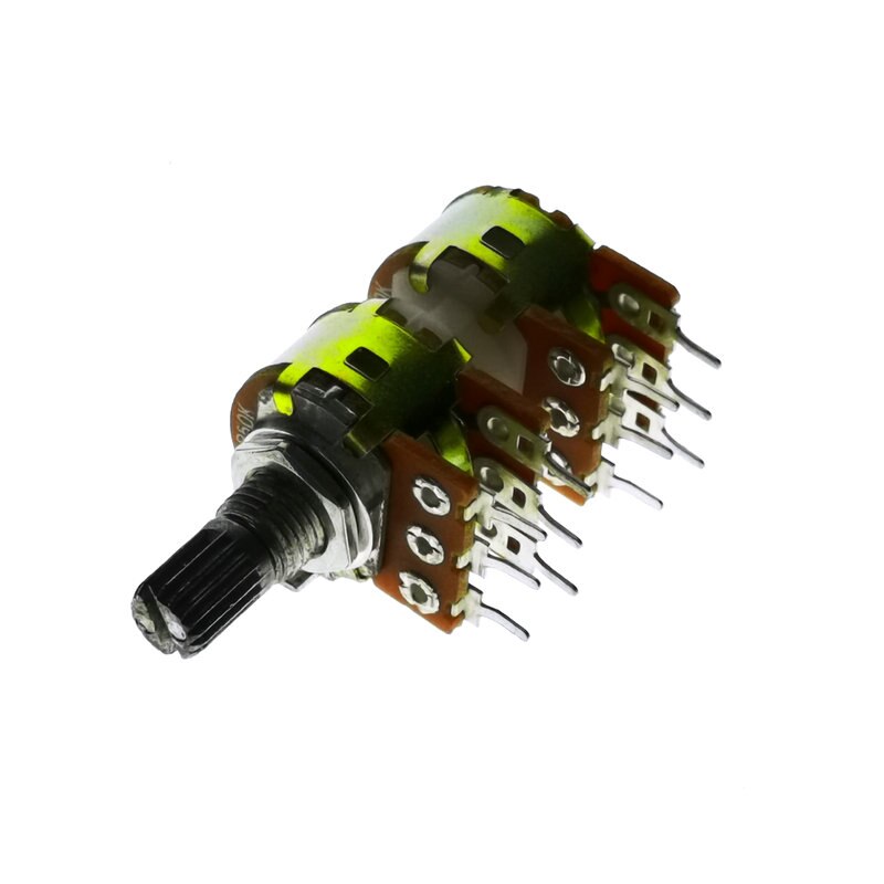 RV124 15mm TW ALPHA B50K 50K Stereo Volume Potenti... – Grandado