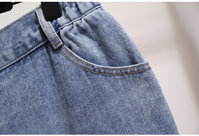 Plus Size 6XL 150kg Women Jeans Loose Casual Pants... – Vicedeal