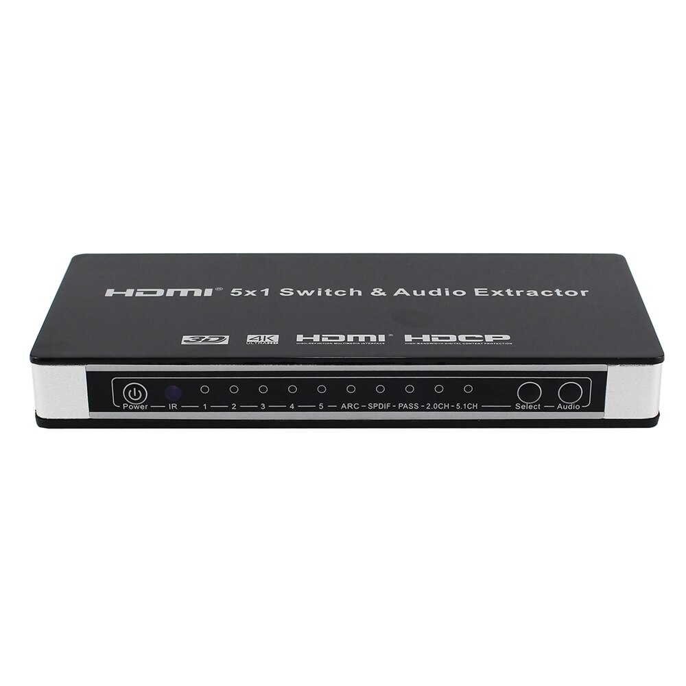 Version 1.4 HDMI 5 in 1 out with Audio Separation ... – Vicedeal