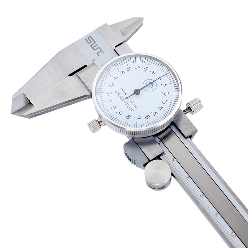 6" 0-150mm/0.02 Dial Caliper Shock-proof Stainless... – Grandado