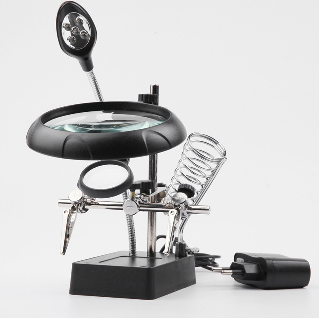 Desktop Magnifier Magnifying Glass With Auxiliary ... – Vicedeal