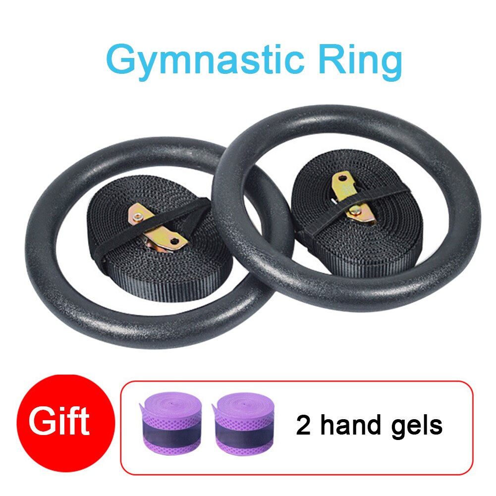 Fitness Gymnastic Rings Non-Slip Workout Set with ... – Grandado
