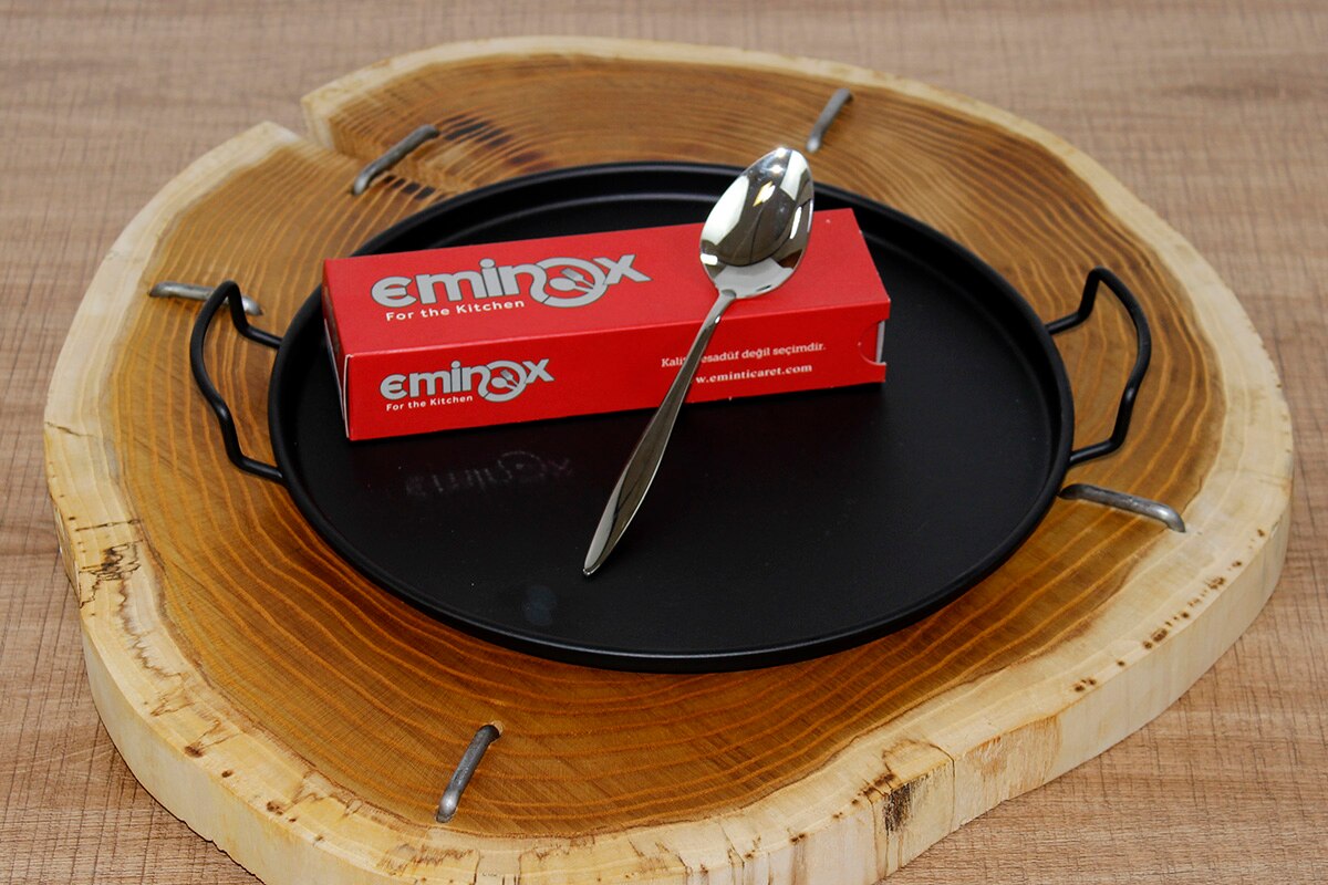 Eminox pearl tea ske 2mm 12 stk rustfrit stål kaff... – Grandado