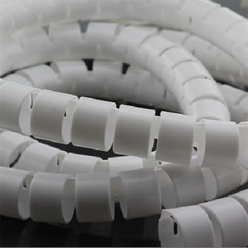 Diameter 22mm fleksibelt spiralrør kabelorganisato... – Vicedeal