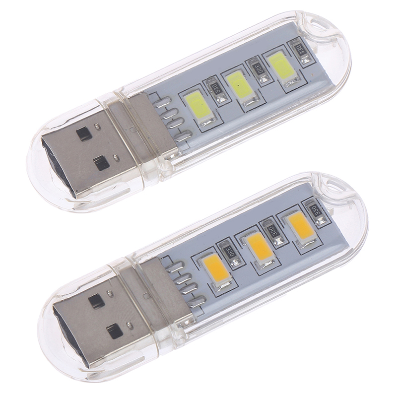 2pcs Mini USB LED Book Lamps Camping Lamp For PC L... – Grandado