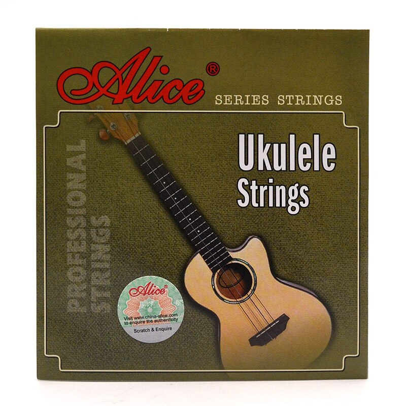 4 Pcs/set Alice AU04 Soprano Nylon Ukulele Strings... – Grandado