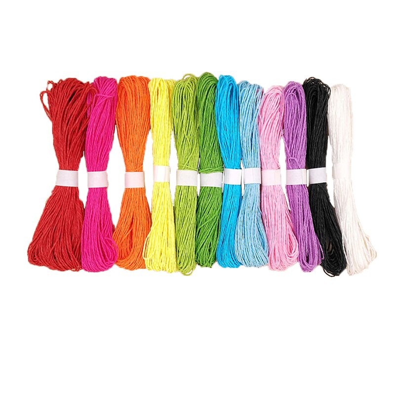 12 Colors Paper Rope DIY String Kids Braid Toy Han... – Vicedeal