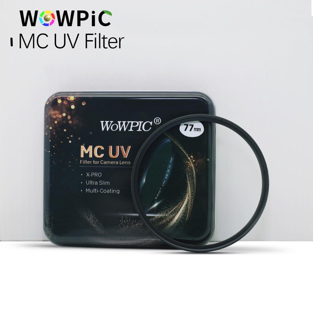 72mm MC UV Filter WOWPIC Super Slim Green Muticoat... – Grandado