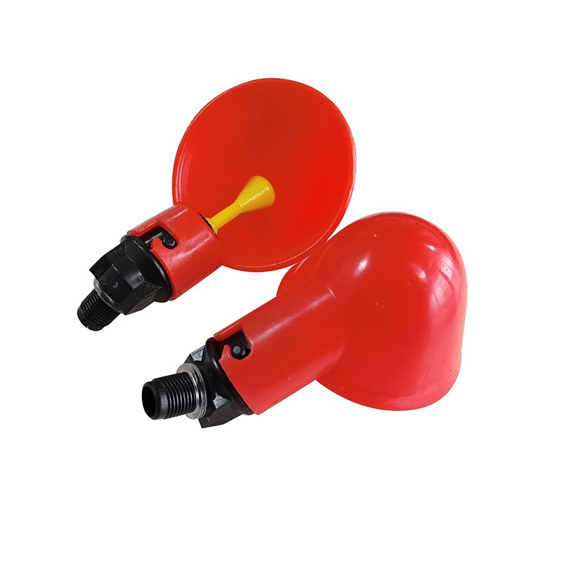 1 Pcs Red Automatic Quail Drinker Chicken Waterer ... – Grandado